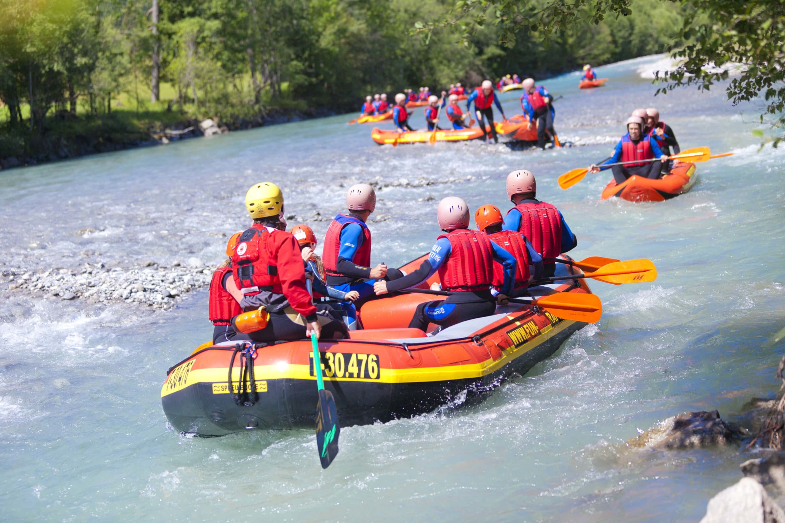 Rafting am "letzten Wilden" - Alles Außerfern